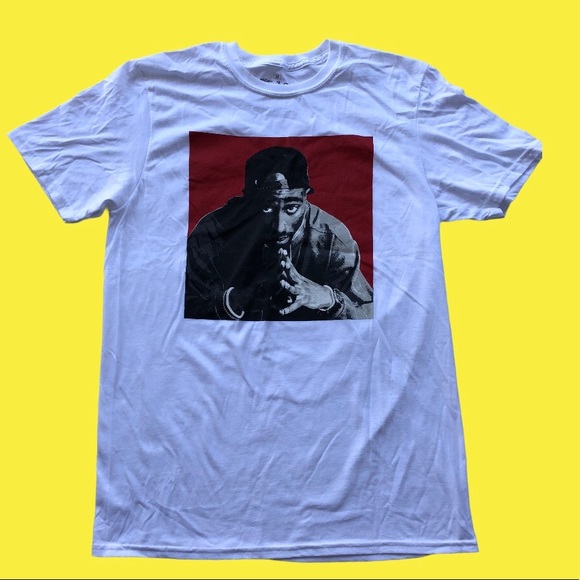 Shirts | Tupac White Mens Tshirt | Poshmark